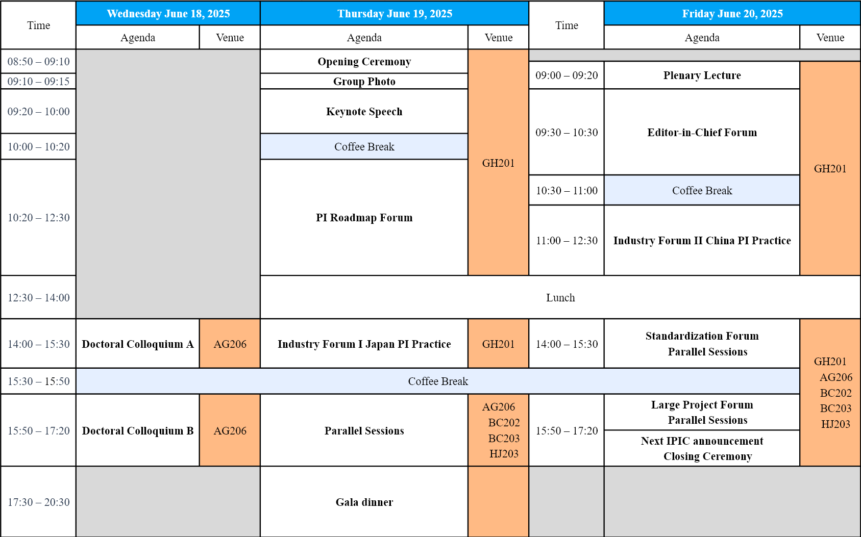 Program | IPIC 2025 - 11th Conference on Physical Internet